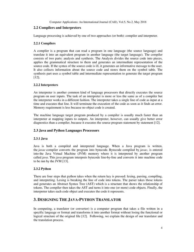 Jpt A Simple Java Python Translator Pdf 