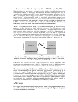 EXAMINATION OF THE SKIN CONDUCTANCE LEVEL (SCL) AS AN INDEX OF THE ...
