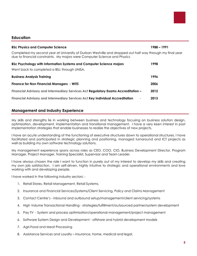 Resume - Devan Reddy June 2016 | PDF