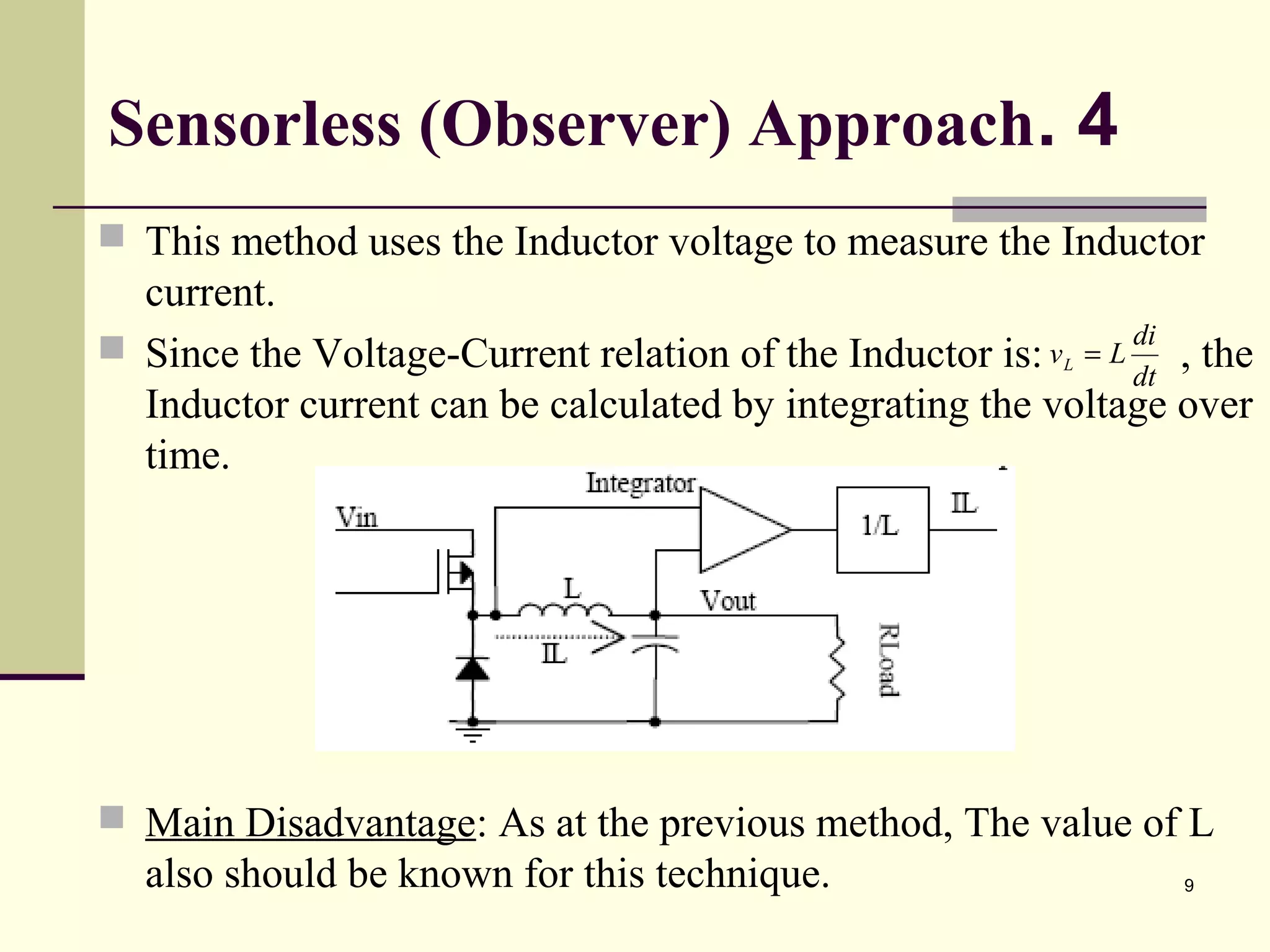Presentation_ON-CHIP CURRENT SENSING TECHNIQUE FOR CMOS MONOLITHIC ...