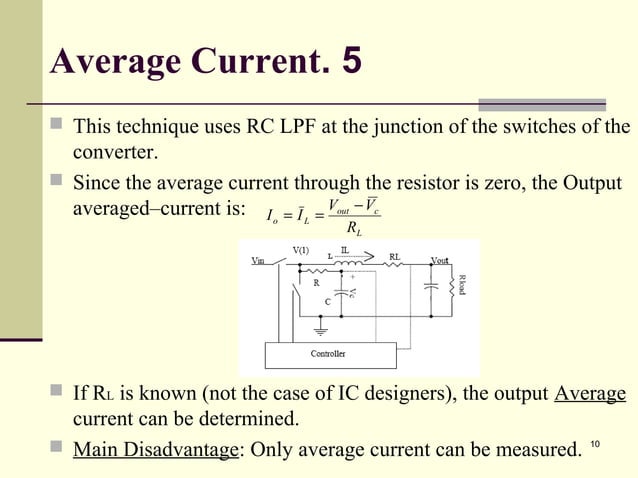Presentation_ON-CHIP CURRENT SENSING TECHNIQUE FOR CMOS MONOLITHIC ...