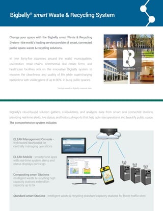 Bigbelly System Brochure (BB SYSTEM 1502) | PDF