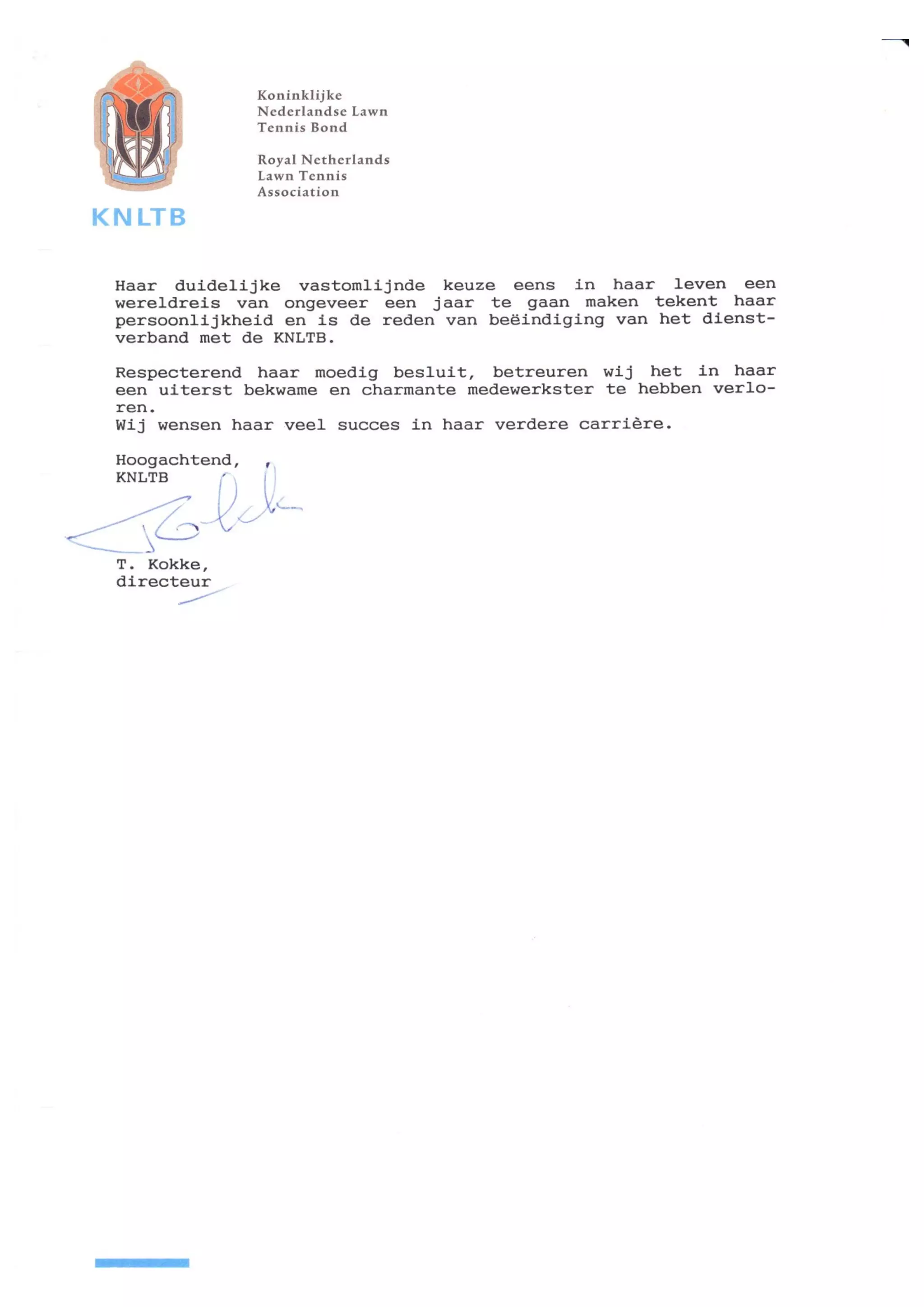 Getuigschrift KNLTB | PDF