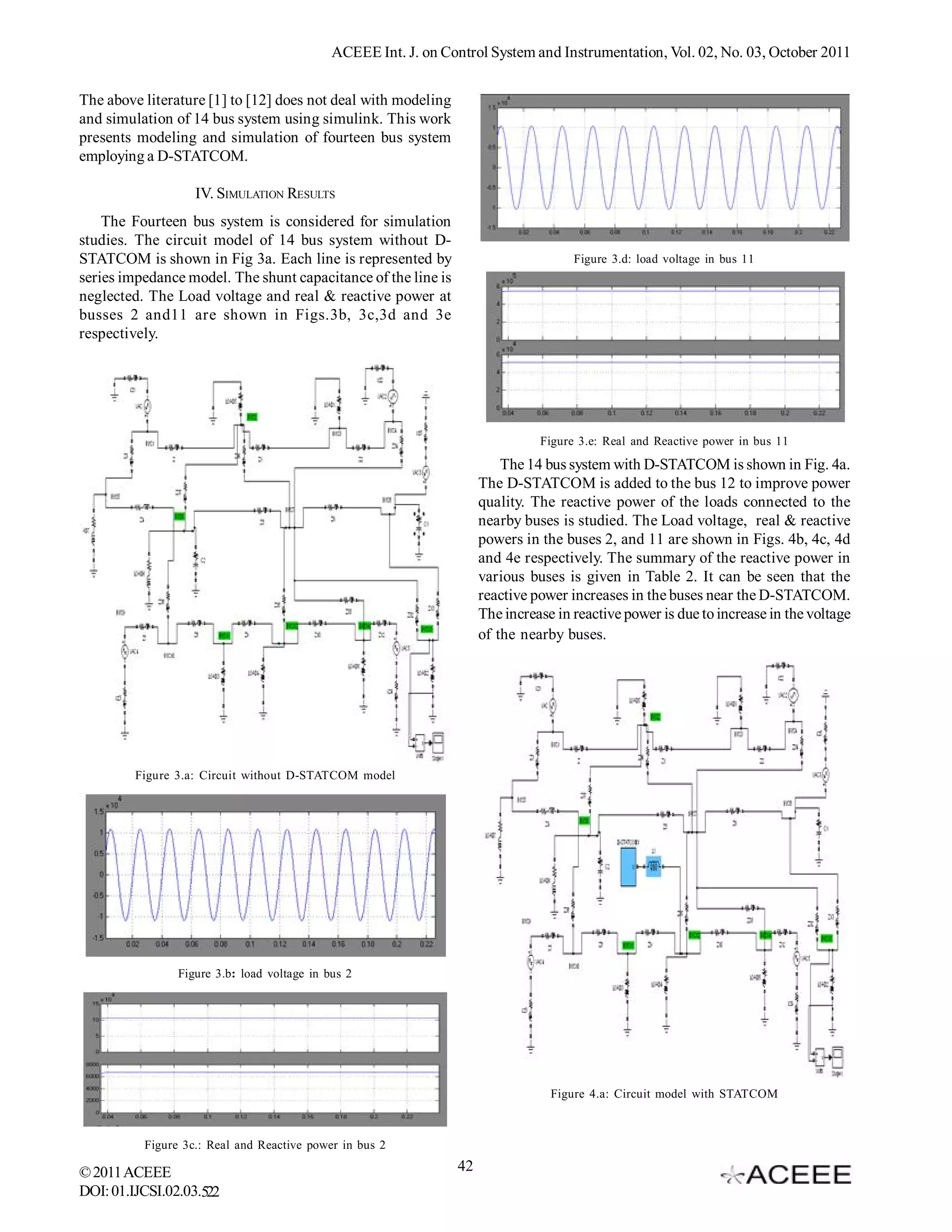 Modeling and simulation of fourteen bus system employing D-STATCOM for ...