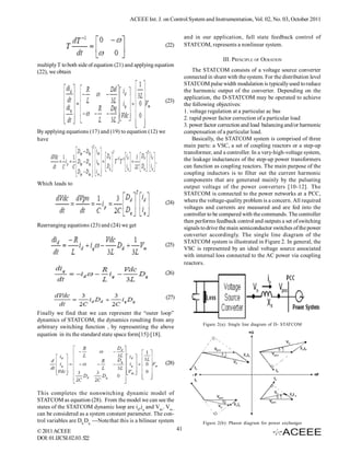 Modeling and simulation of fourteen bus system employing D-STATCOM for power quality improvement ...