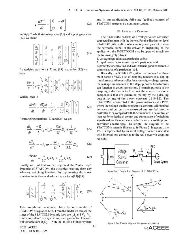 Modeling and simulation of fourteen bus system employing D-STATCOM for power quality improvement ...
