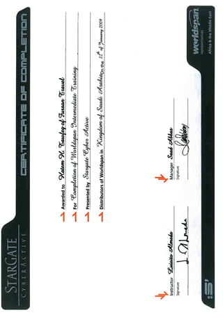 WorldSpan Certificate.PDF