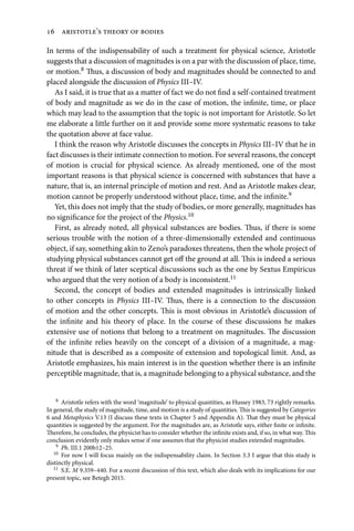 Aristotles Theory Of Bodies Hardcover Christian Pfeiffer | PDF