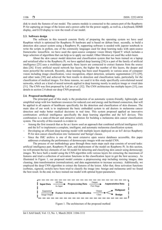 Embedded artificial intelligence system using deep learning and raspberrypi for the detection ...