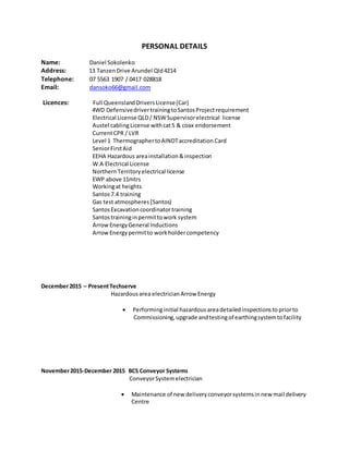 Dan resume-1aa | PDF