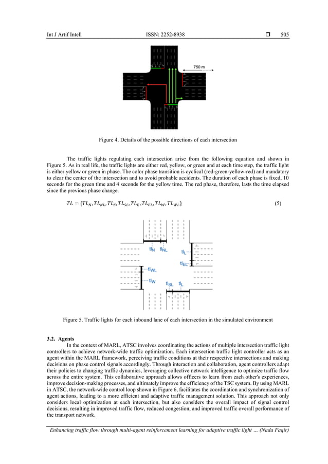Enhancing traffic flow through multi-agent reinforcement learning for adaptive traffic light ...