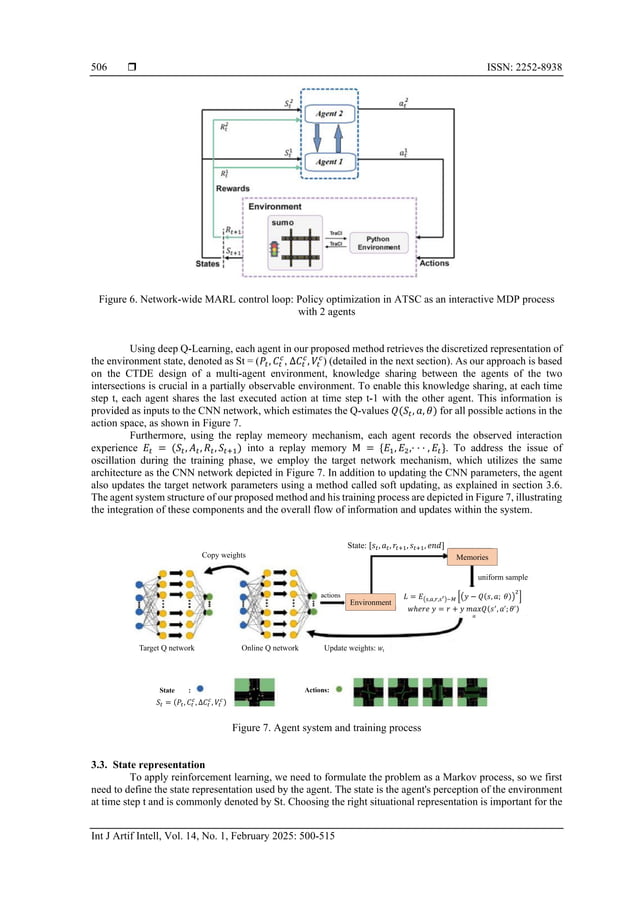 Enhancing traffic flow through multi-agent reinforcement learning for adaptive traffic light ...