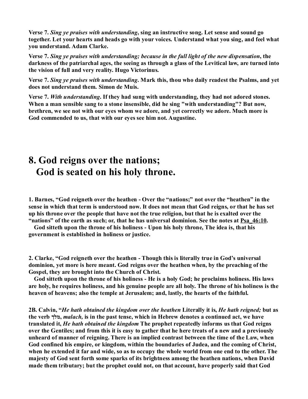 52268315 psalm 47 commentary 52268315-psalm-47-commentary