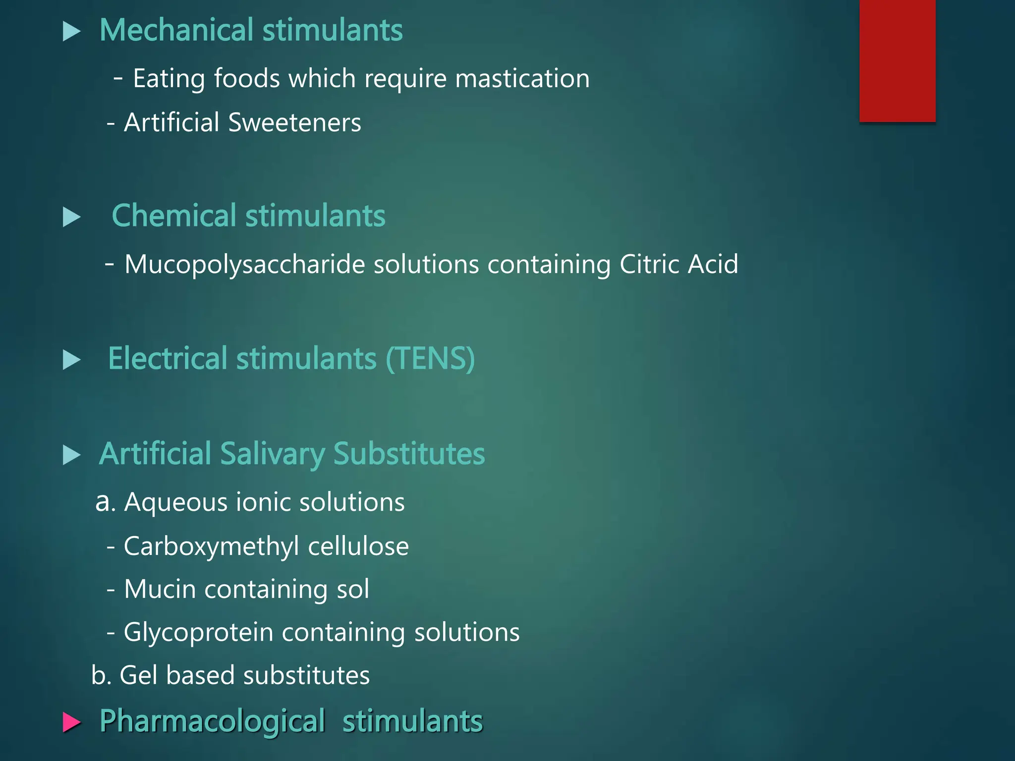 Sialogogues-Anti-sailogogues a detailed presentation | PPTX