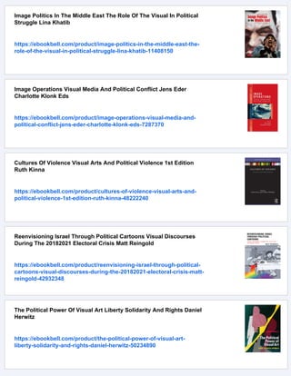 Visual Political Communication Anastasia Veneti Daniel Jackson | PDF