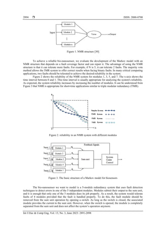 Improving the reliability in bio-nanosensor modules using hardware redundancy techniques | PDF ...