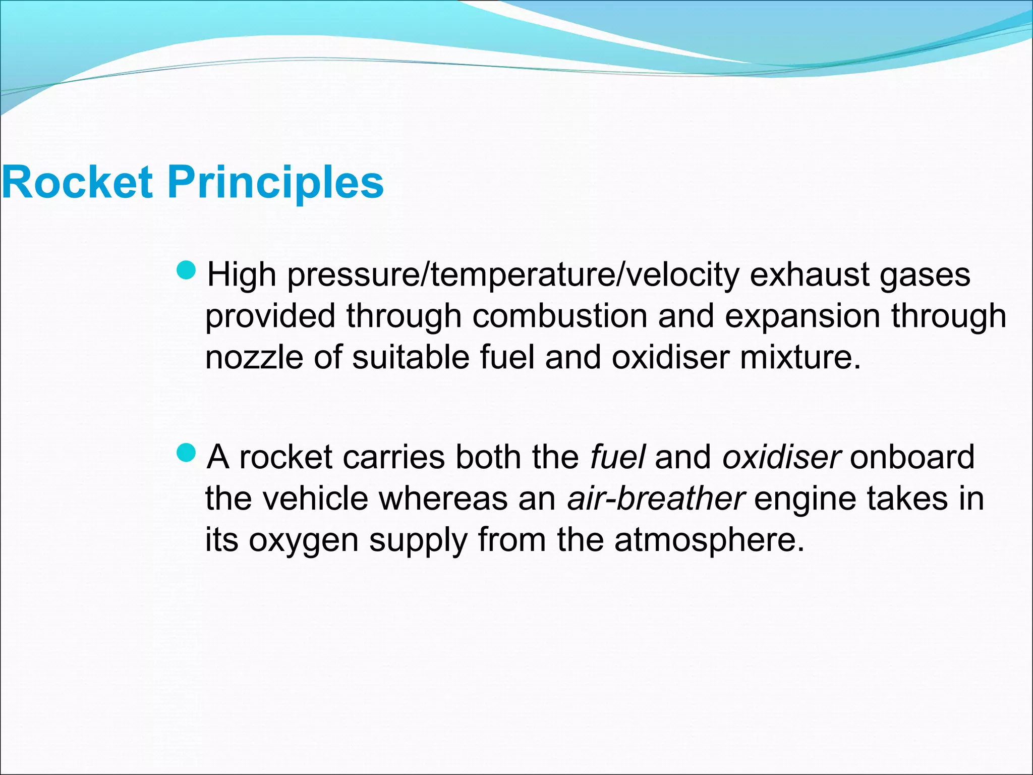 rocket propellent ppt | PPT