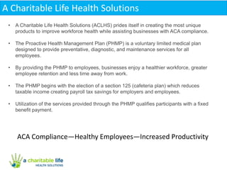 VIPCO ACL PHMP Overview non-mec 7-8-16 | PPT