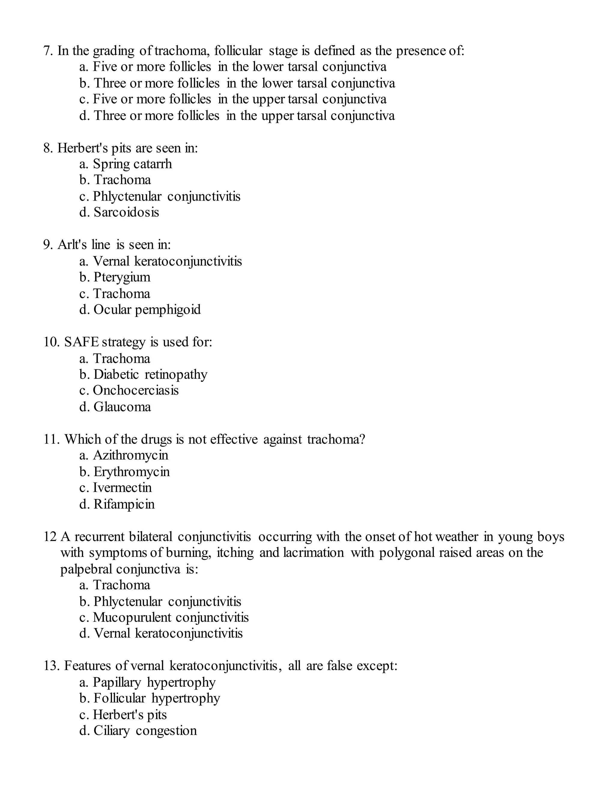 522 mcqs & osce in ophthalmology | DOCX
