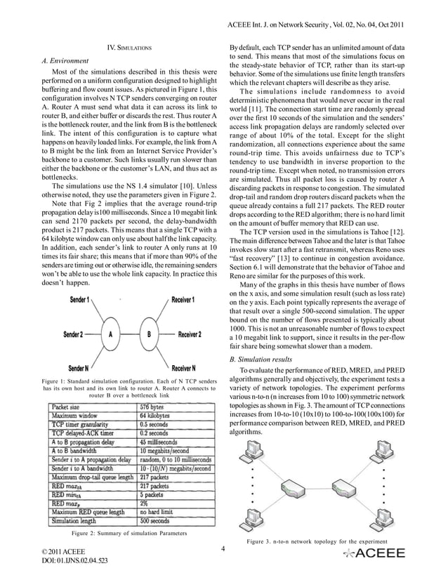 Predictable Packet Lossand Proportional Buffer Scaling Mechanism | PDF | Computer Networking ...