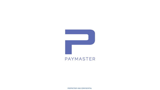 PayMaster Seed Pitch Deck | PPT