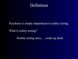 Psychotic Disorders | PPT