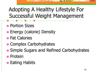 weight management project 1235239507.ppt