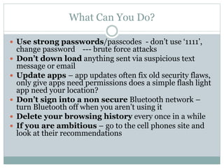 Toastmasters - Securing Your Smartphone | PPTX