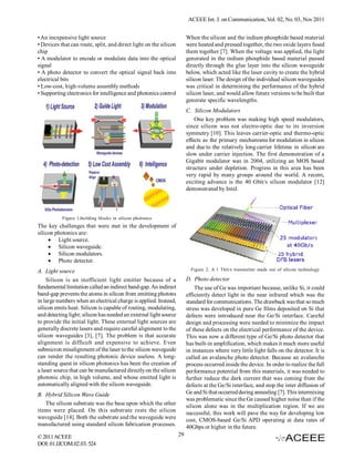 Silicon Photonics: A Solution for Ultra High Speed Data Transfer | PDF