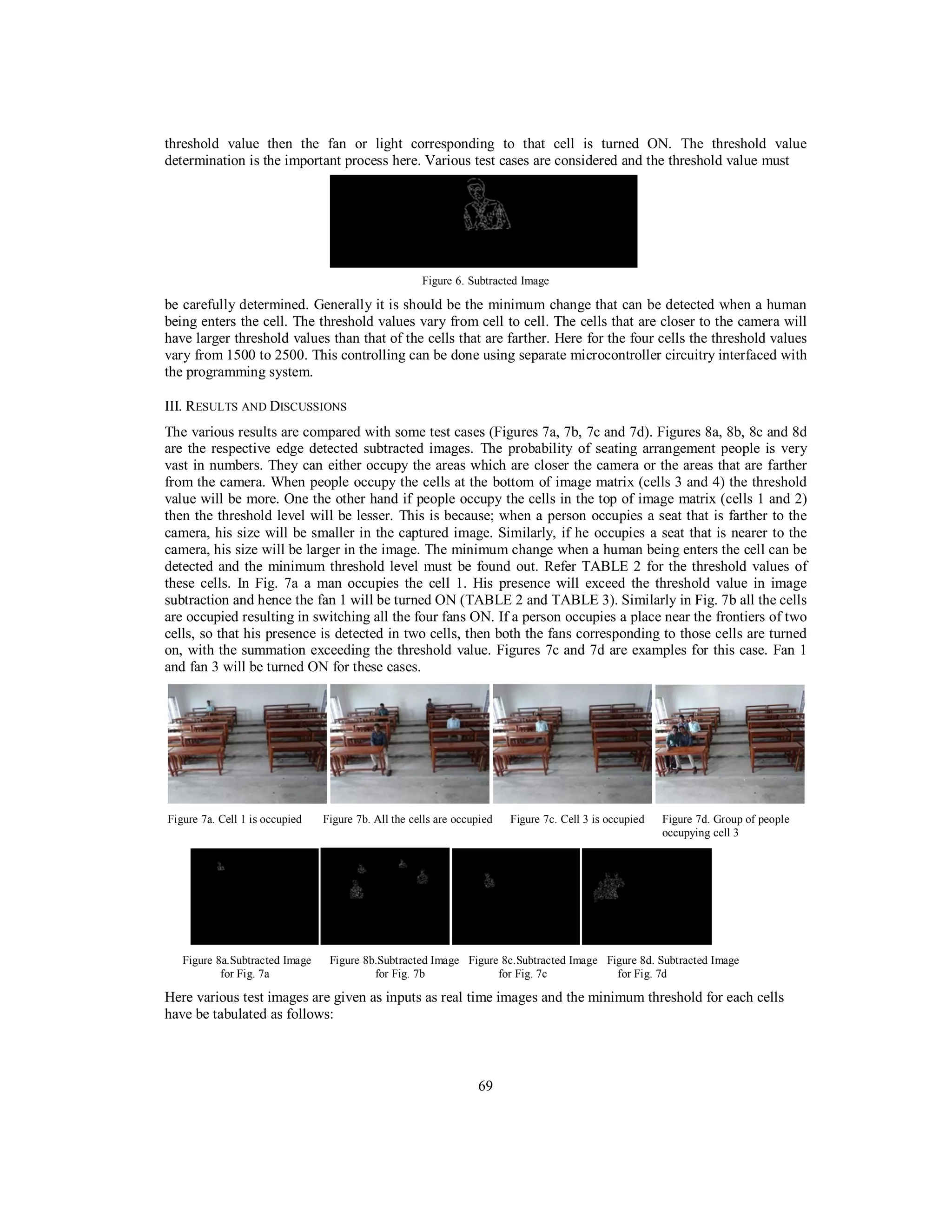 Automatic Real Time Auditorium Power Supply Control using Image Processing | PDF