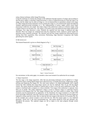 Automatic Real Time Auditorium Power Supply Control using Image Processing | PDF
