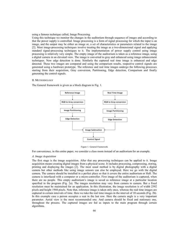Automatic Real Time Auditorium Power Supply Control using Image Processing | PDF