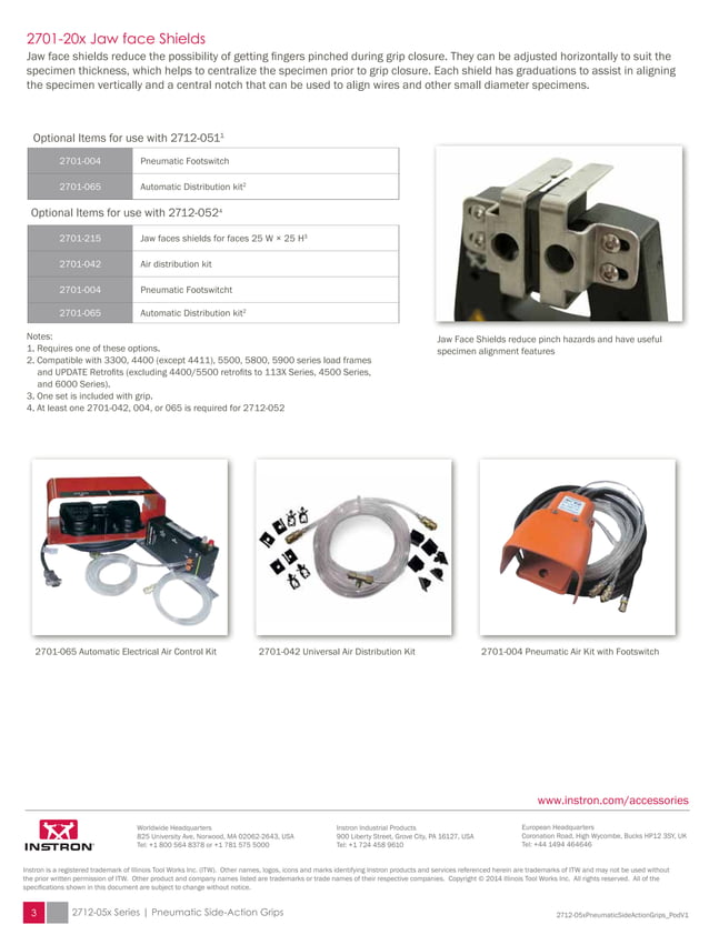2712 05X Pneumatic Side Action Grips | PDF