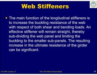 52436966 lecture-13-plate-girders | PDF
