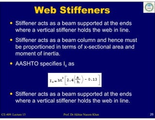 52436966 lecture-13-plate-girders | PDF
