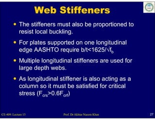 52436966 lecture-13-plate-girders | PDF