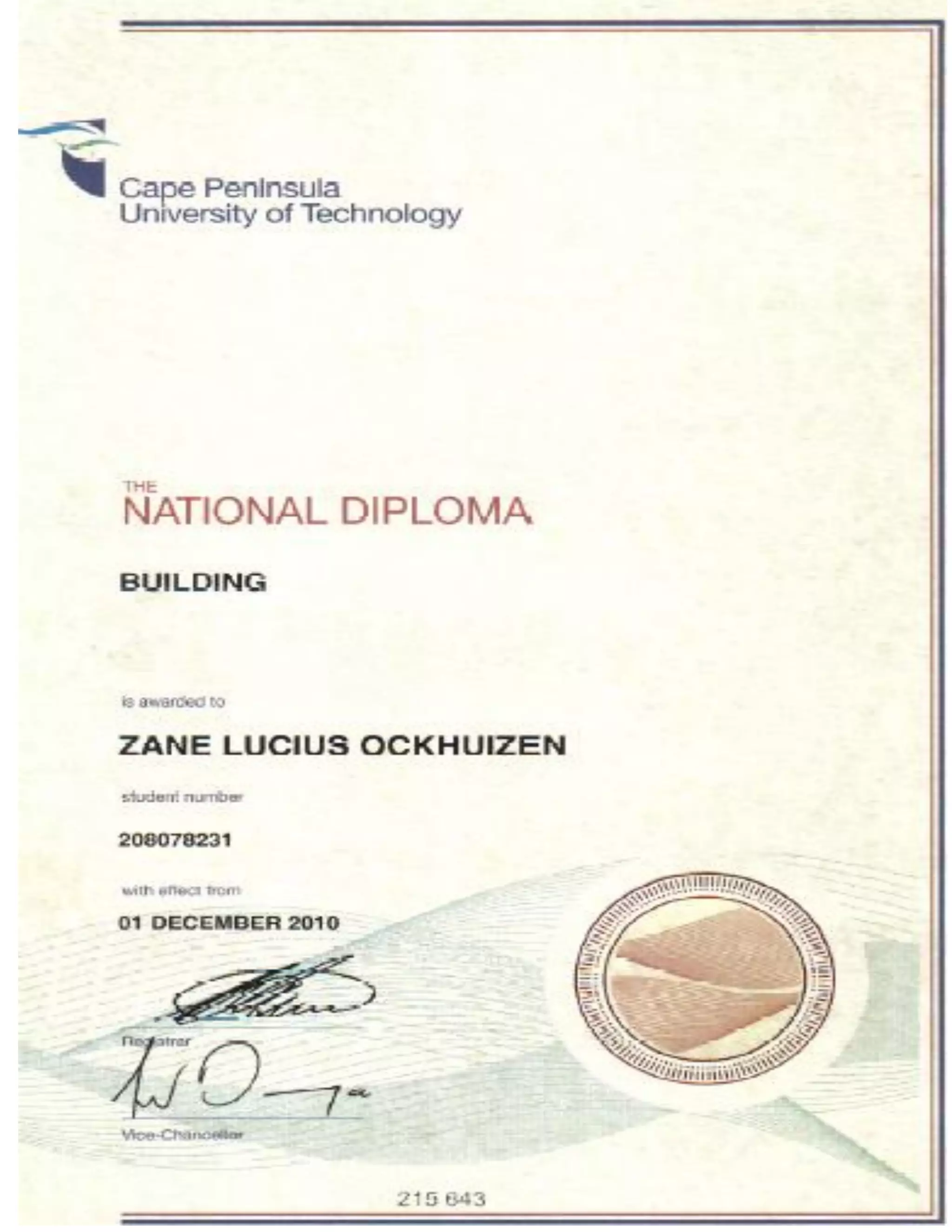 National Diploma(Building) | PDF