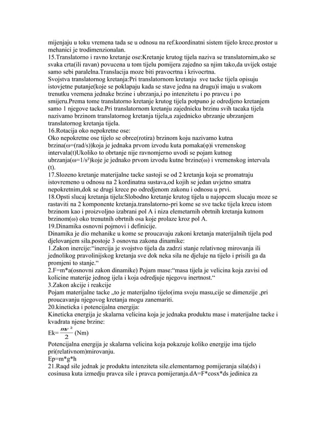 52468688 mehanika | PDF