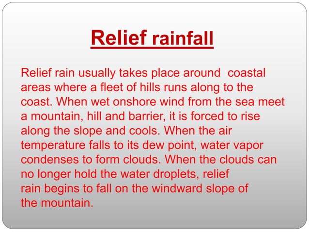 RAINFALL presentation | PPTX | Geography | Science