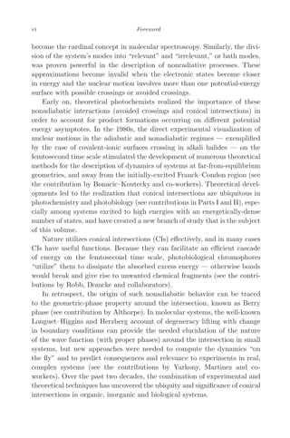 Conical Intersections Theory Computation And Experiment Yarkony | PDF