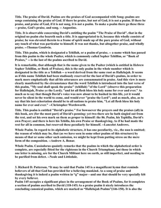 52489849 psalm-145-commentary | PDF