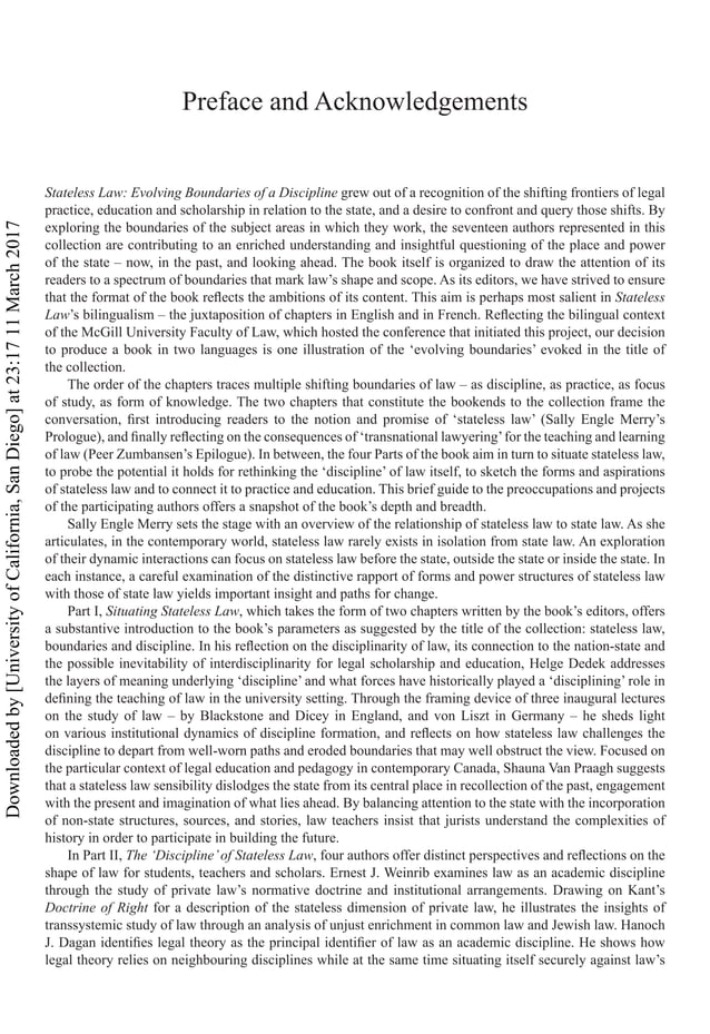 Stateless Law Evolving Boundaries Of A Discipline Helge Dedek | PDF