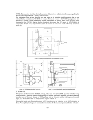 Implementation of BDDs by Various Techniques in Low Power VLSI Design | PDF