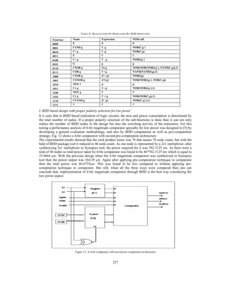 Implementation of BDDs by Various Techniques in Low Power VLSI Design | PDF