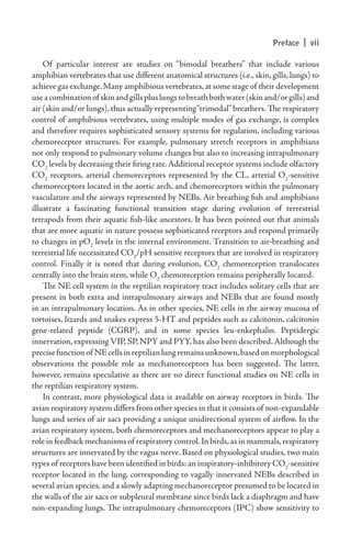 Airway Chemoreceptors In The Vertebrates Structure Evolution And ...