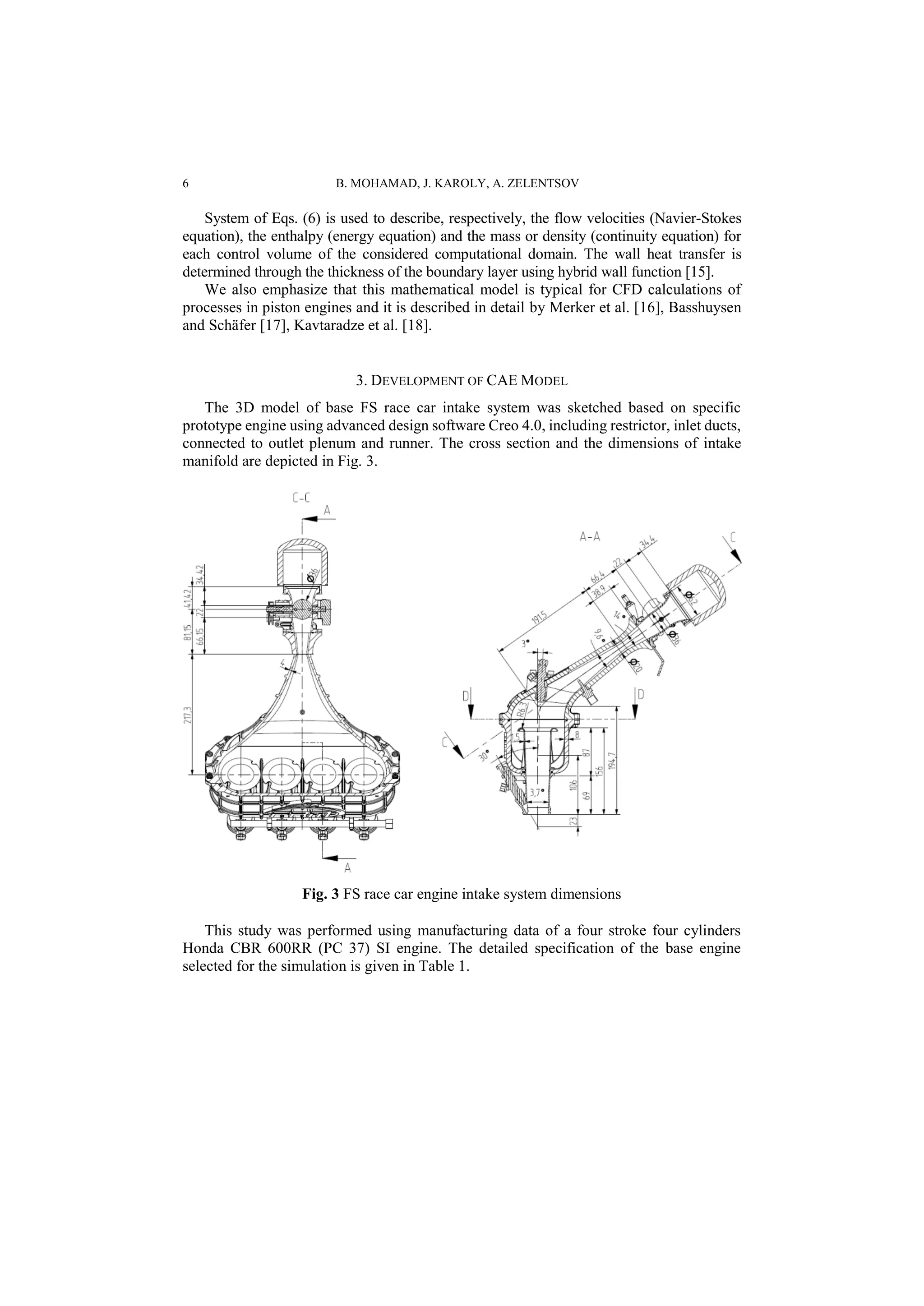 CFD MODELLING OF FORMULA STUDENT CAR INTAKE SYSTEM | PDF
