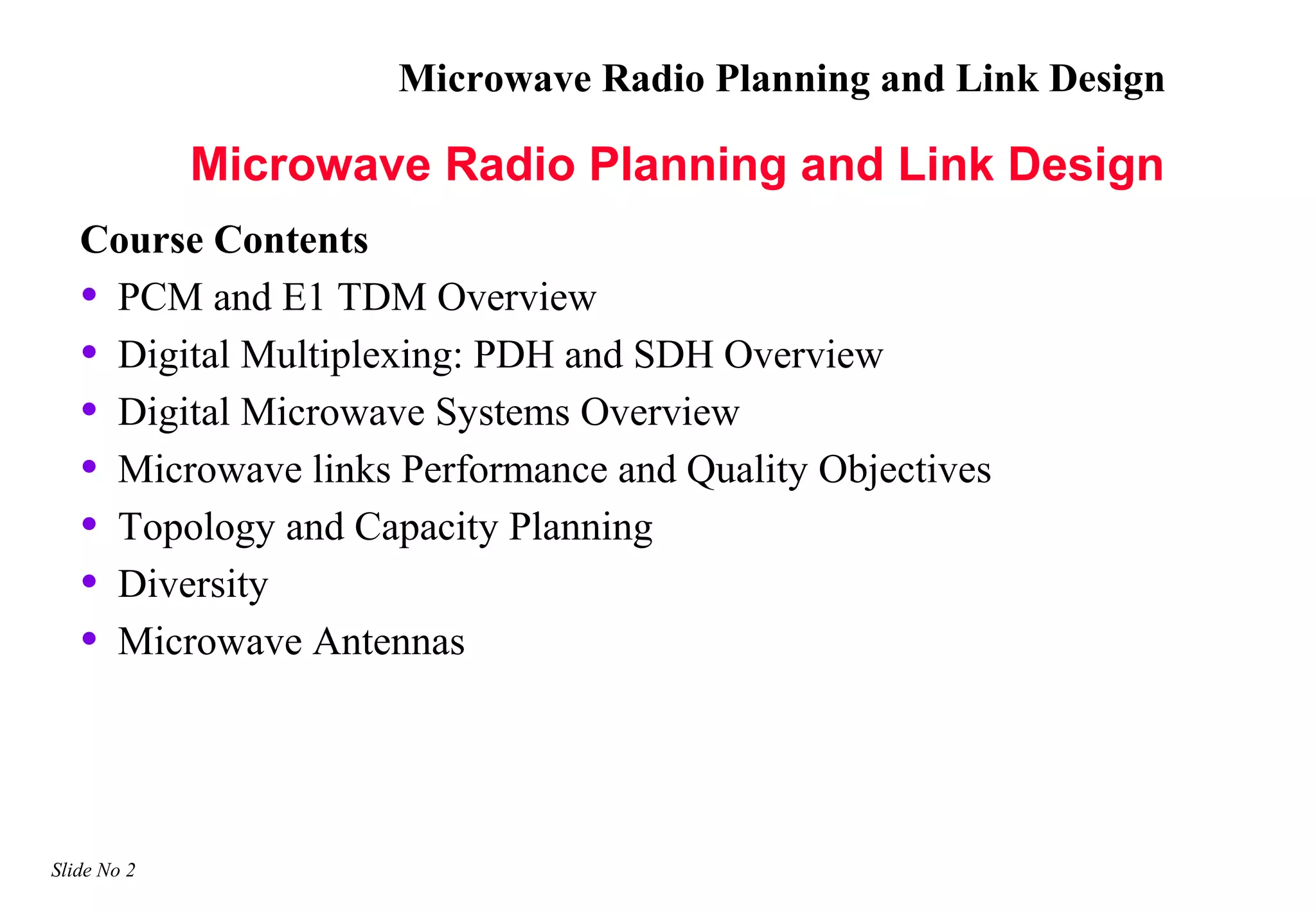 52528672 microwave-planning-and-design | PPT
