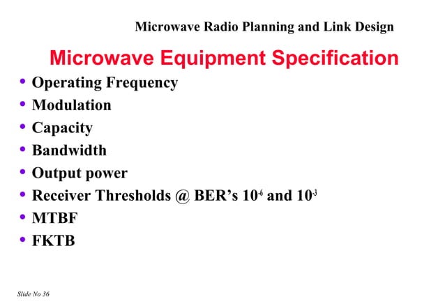 52528672 microwave-planning-and-design | PPT