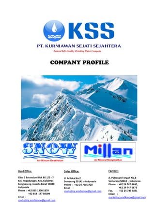 Company Profile - PT KSS | PDF