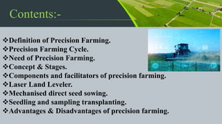 Various aspects of Precision Farming.pptx